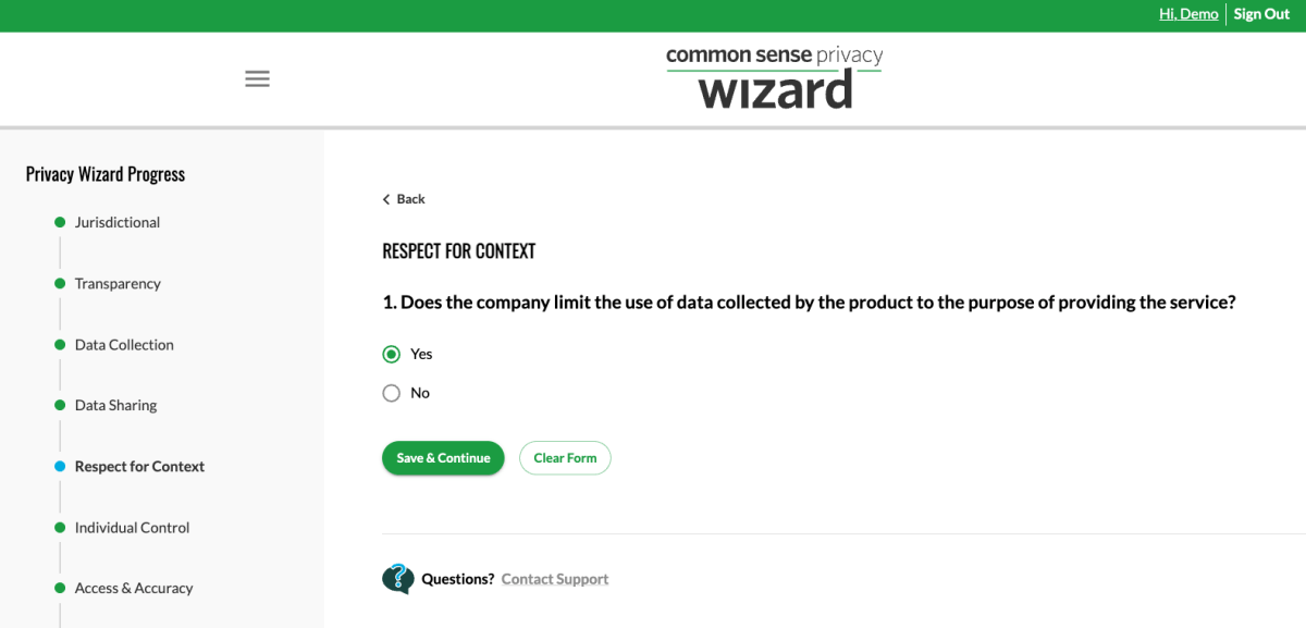 A privacy wizard & dashboard using large language model (LLM) AI ...